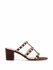 Босоножки Valentino Rockstud 60, размер 41,5, brown