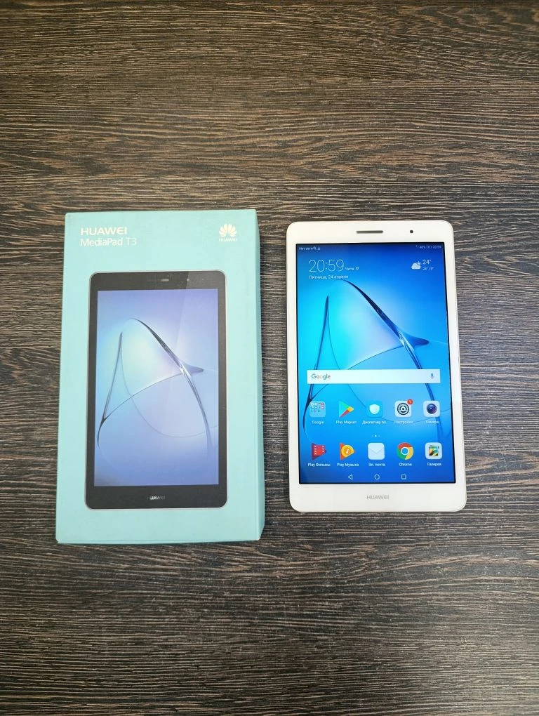 Планшет HUAWEI MediaPad T3 KOB-L09, 8 дюймов, 2/16ГБ, золотистый