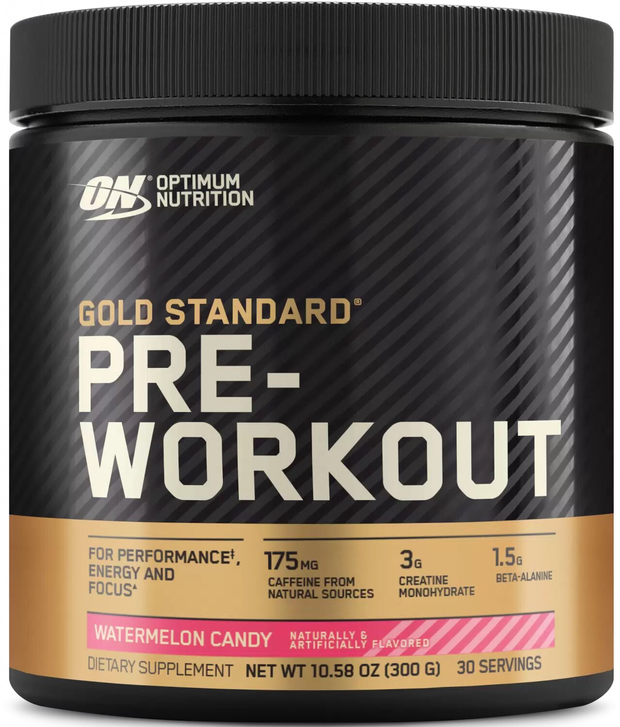 ON Pre-workout 10.58 унций Арбузные конфеты. Предтренировочный комплекс. Произведено в США