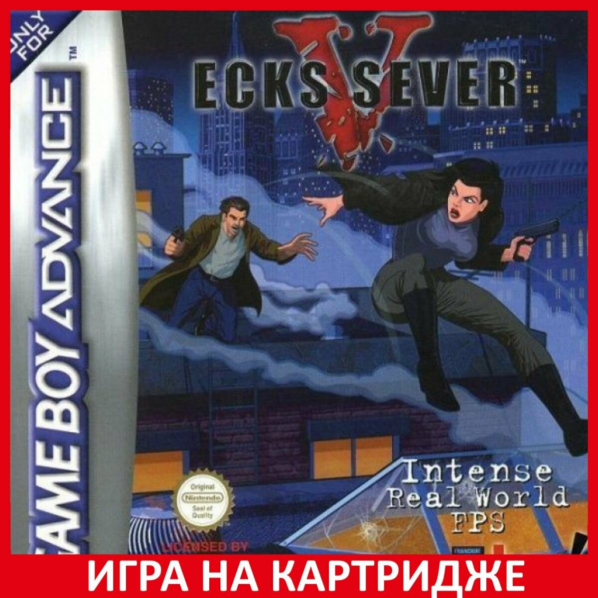 Игра Ballistic Ecks Vs Sever Русская Версия GBA Картридж на Nintendo game boy advance