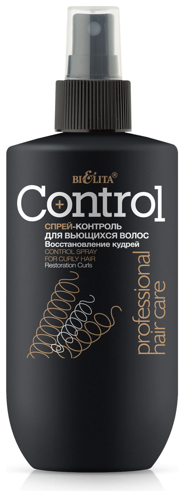Спрей-контроль для вьющихся волос Восстановление кудрей Professional Hair Care - Белорусская косметика