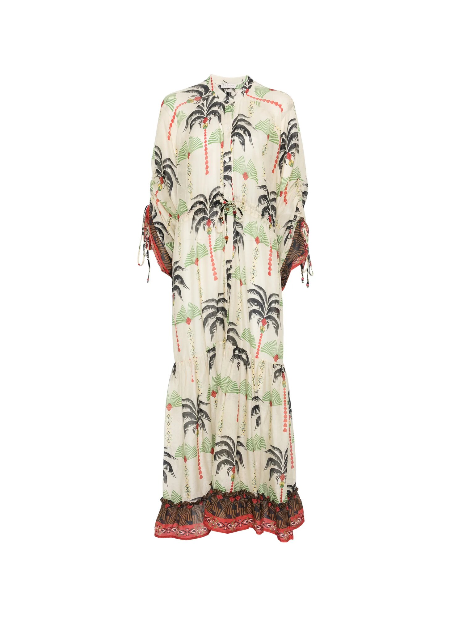 Платье Palm-print maxi dress