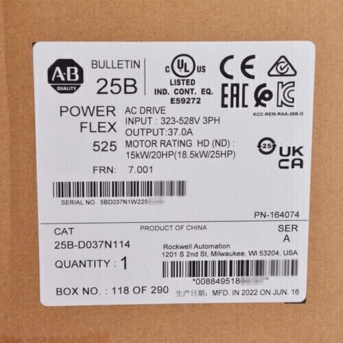 Модуль Allen-Bradley 25B-D037N114
