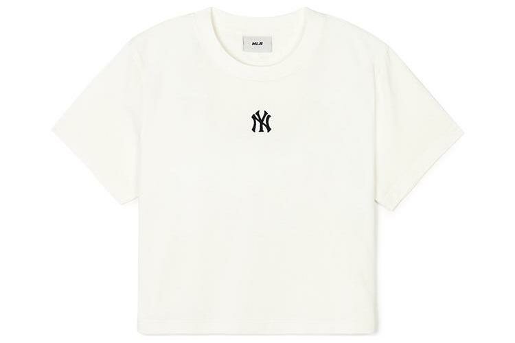Футболка New York Yankees Ivory Crew Neck
