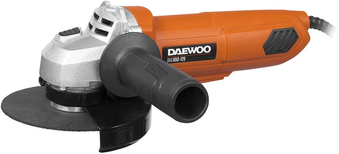 Углошлифовальная машина Daewoo DAG 650-125 650Вт 11000об/мин рез. шпин: M14 d=125мм