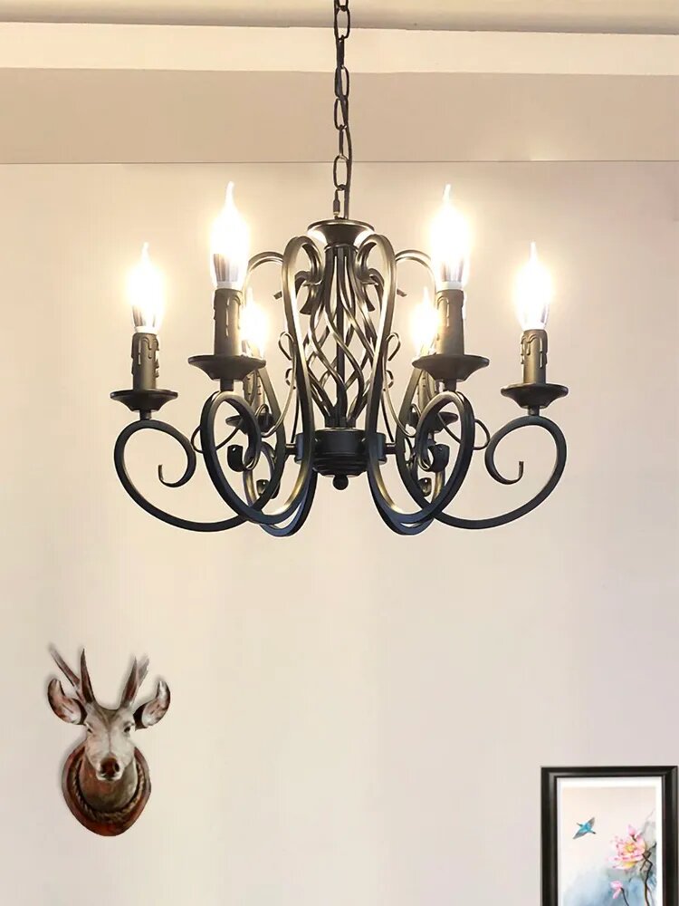 NIUSHIDENGSHI Люстра, E14, 40 Вт