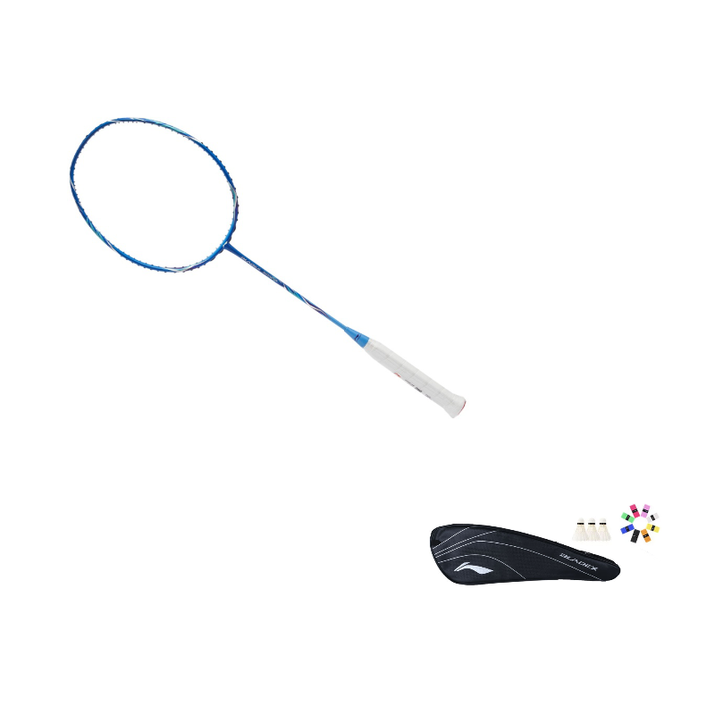 Бадминтонная ракетка унисекс Li Ning Frontier Shadow Sonar Full Carbon Offensive Type Heavy Head, Stiff Shaft Advanced Level 675mm