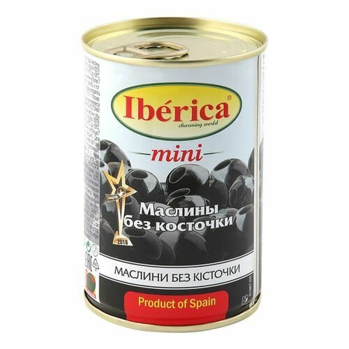 Маслины IBERICA без косточки "MINI" /жесть/ 300г