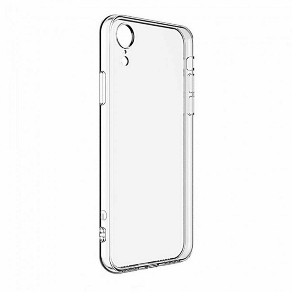 Защитный чехол для Apple iPhone XR силиконовый прозрачный с защитой камеры
