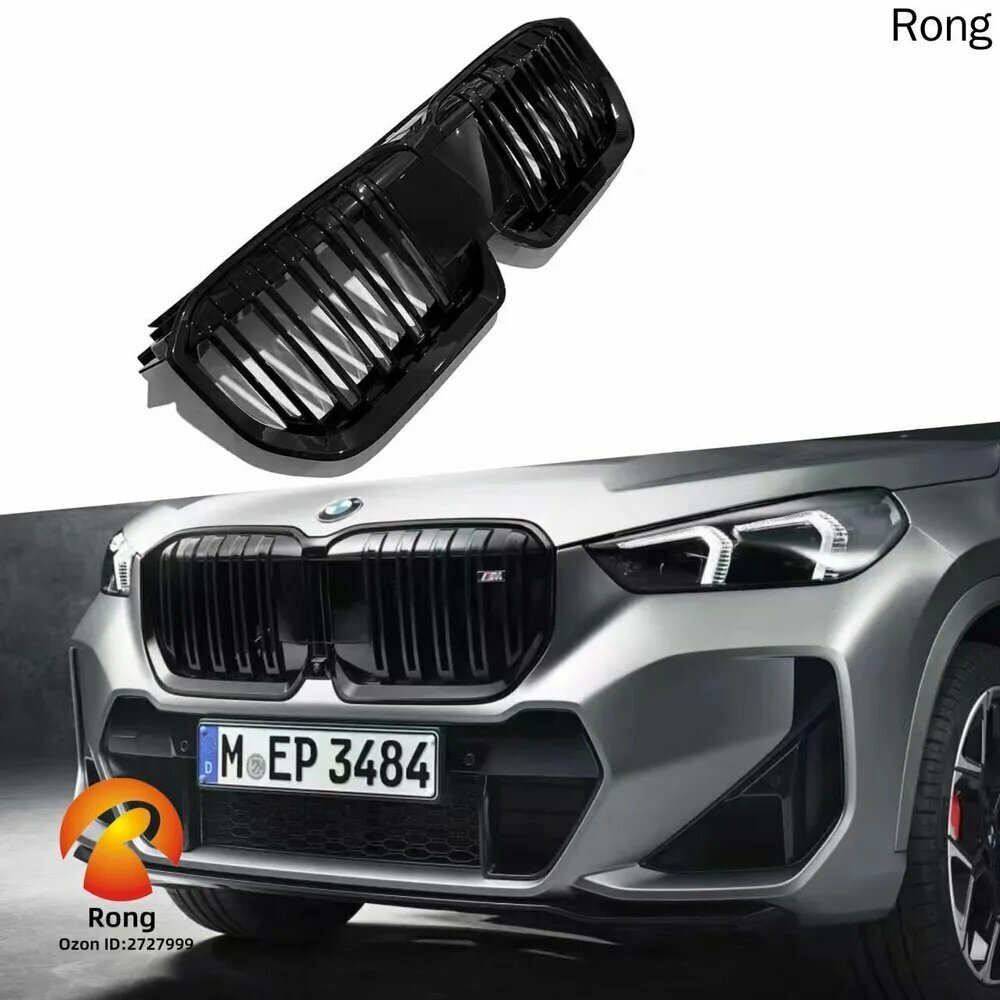 Решетка радиатора BMW X1 ABS пластик 2023-2024
