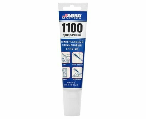 Герметик силиконовый 1100 прозрачный 70г*************************