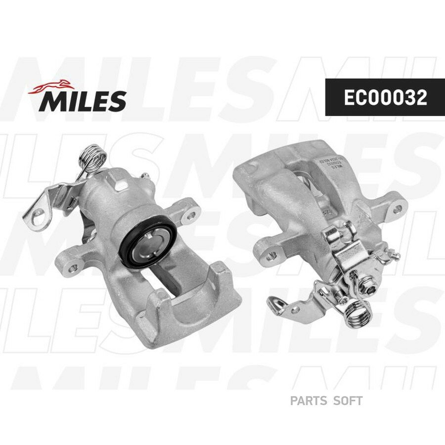 MILES EC00032 Суппорт тормозной OPEL ASTRA G/H/COMBO 01-/MERIVA 03-10/ZAFIRA 99-05 зад. лев. ()