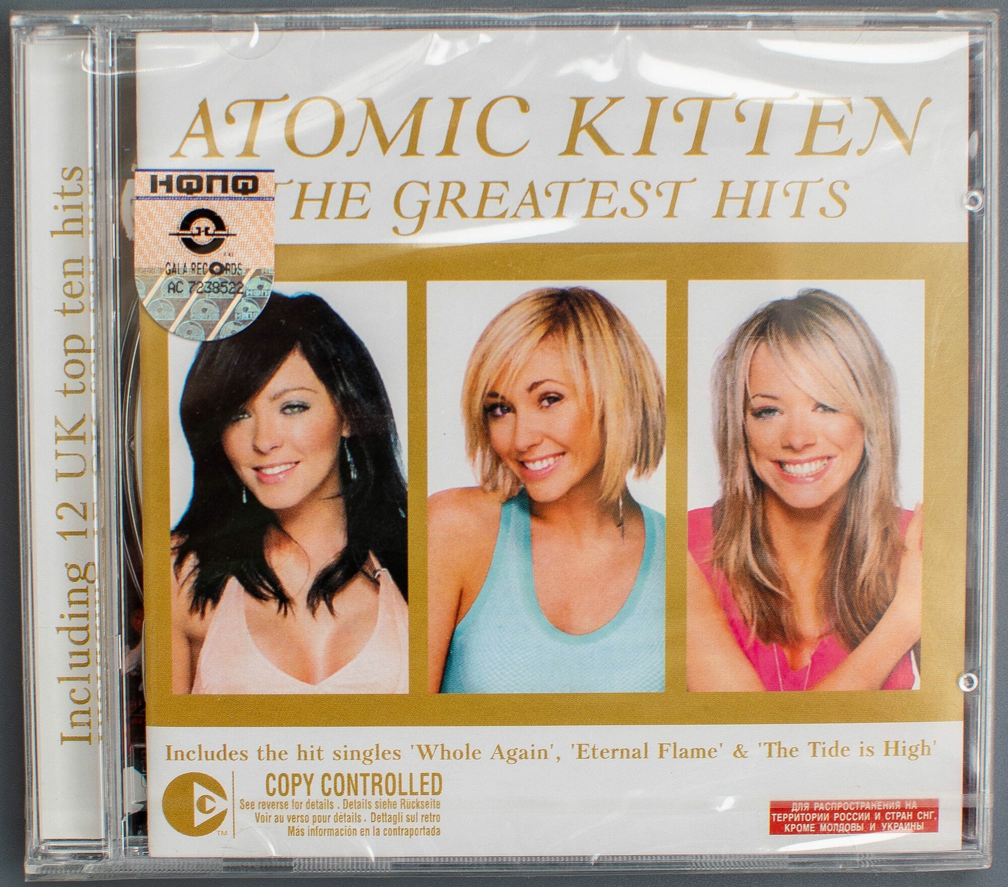 Atomic Kitten - The Greatest Hits Аудио CD Лицензия