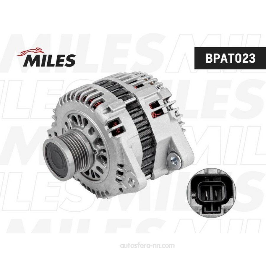 MILES BPAT023 Генератор NISSAN X-TRAIL II T31 2,0 2,5 2007-2015 X-TRAIL T30 2.0 2.5 2001-