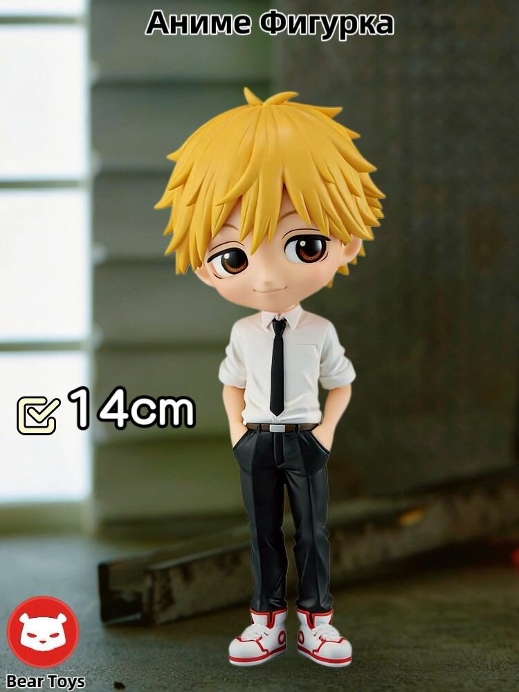 Аниме-фигурка Q Posket Человек-бензопила Пауэр 14 см / Chainsaw Man Power Figure by Bandai Spirits