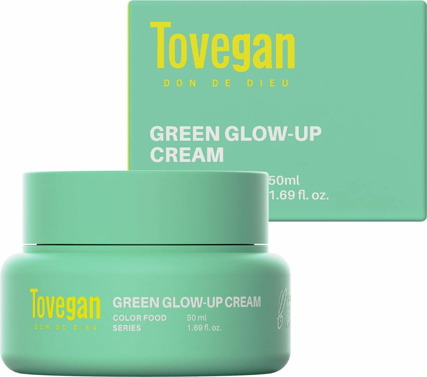Tovegan Увлажняющий крем для лица Green Glow-Up Cream 50ml
