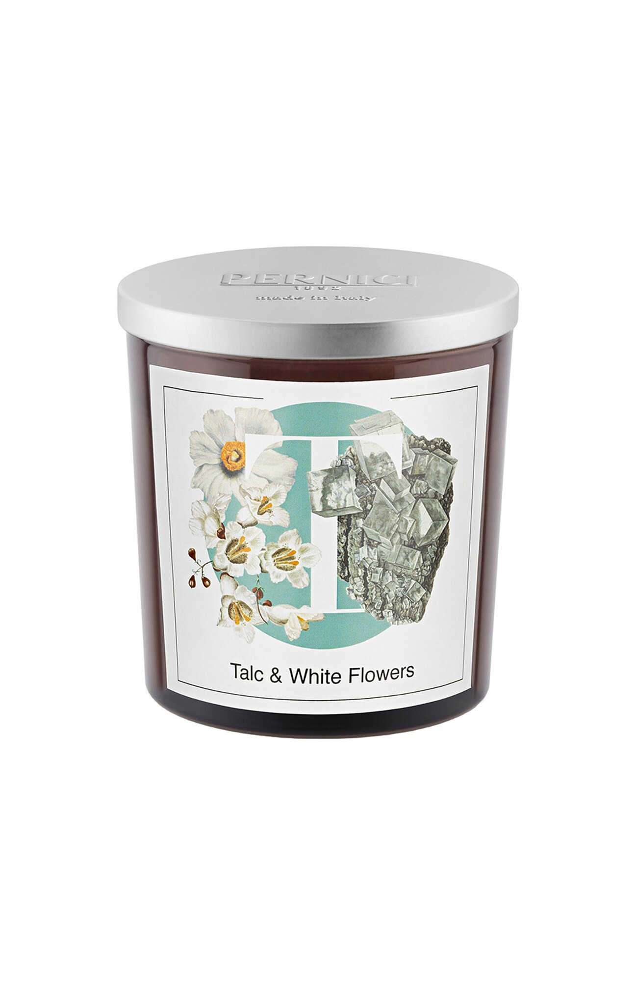 Свеча Talc & White Flowers (350g) Pernici