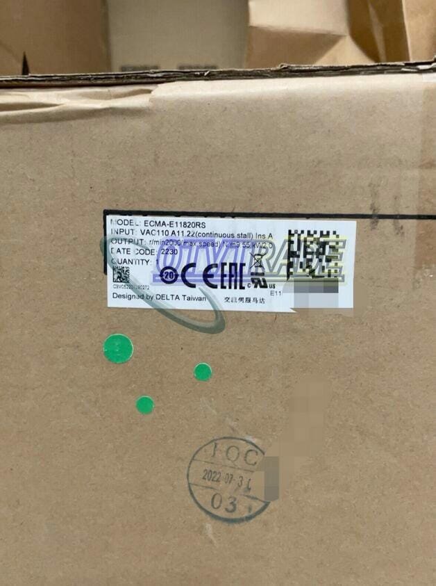 Модуль DELTA ECMA-E11820RS Servo Motor