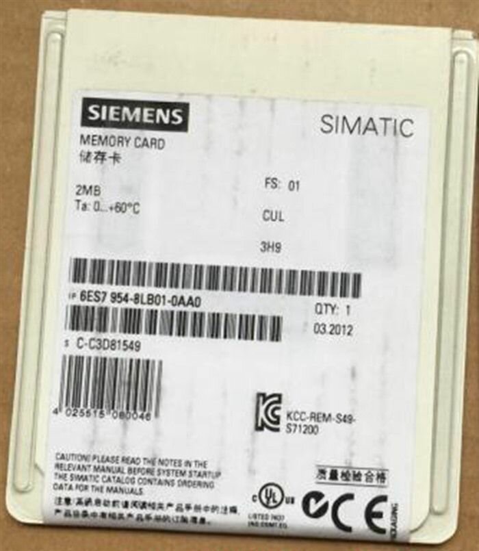 Модуль Siemens 2M card 6ES7 954-8LB01-0AA0 6ES7954-8LB01-0AA0
