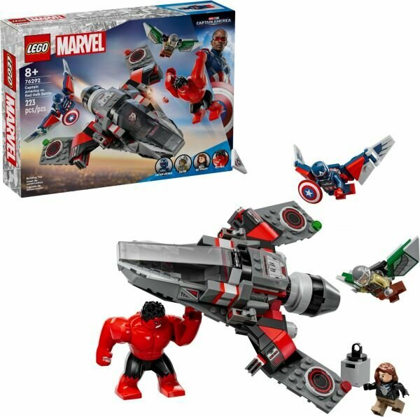 Lego 76292 Super Heroes Капитан Америка против Красного Халка