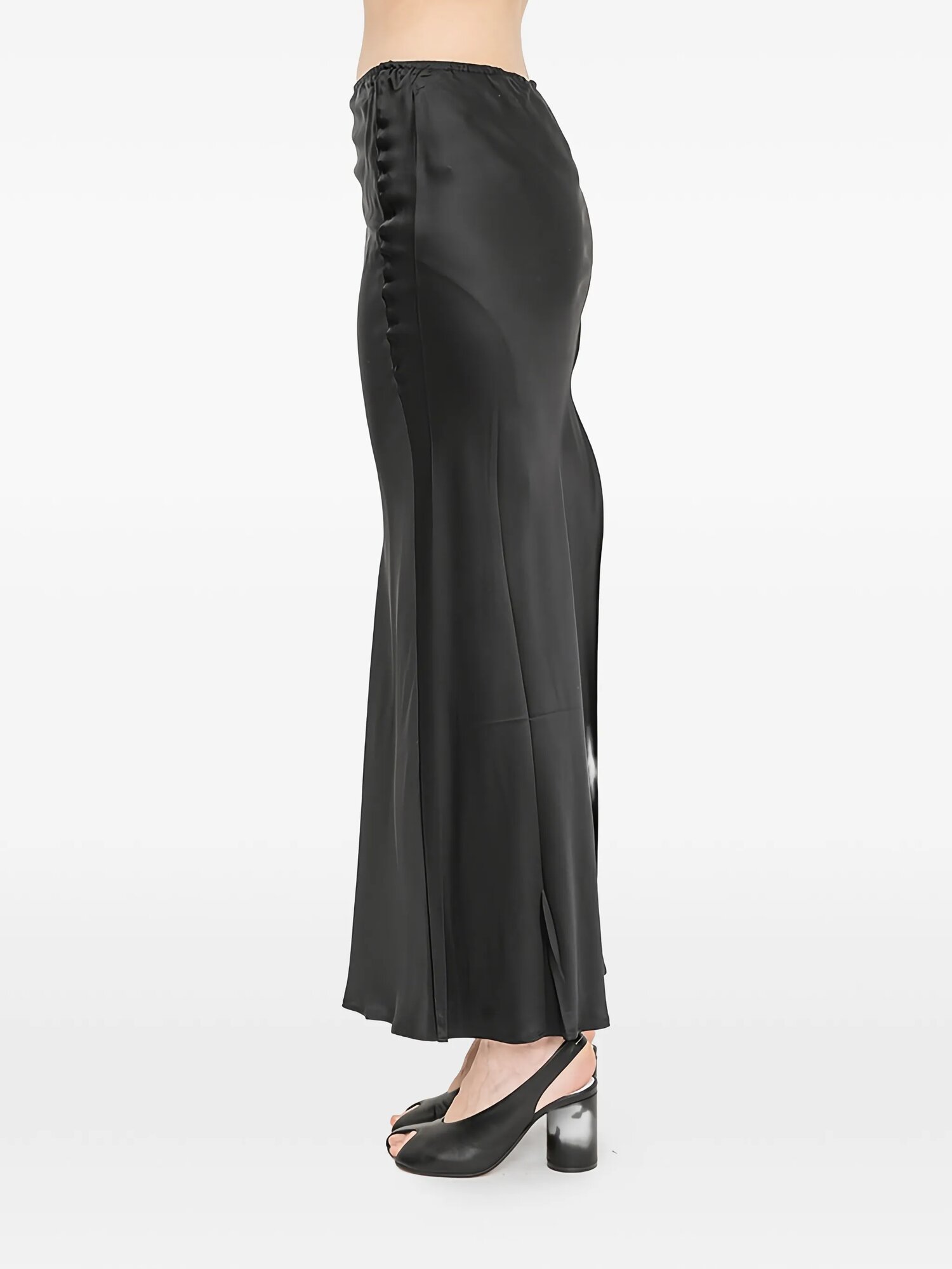 Юбка Button-detail slit skirt