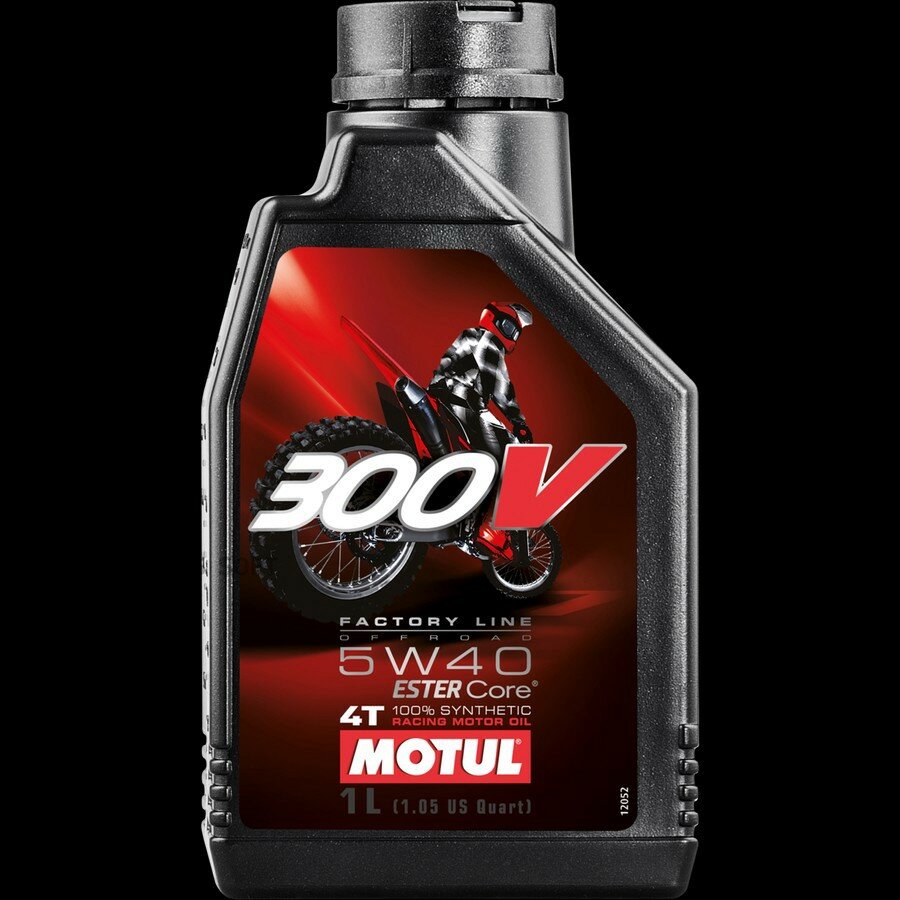 Масло моторное 300V FL OFF ROAD 5W40 1 л от официального дистрибьютора, MOTUL, артикул 104134