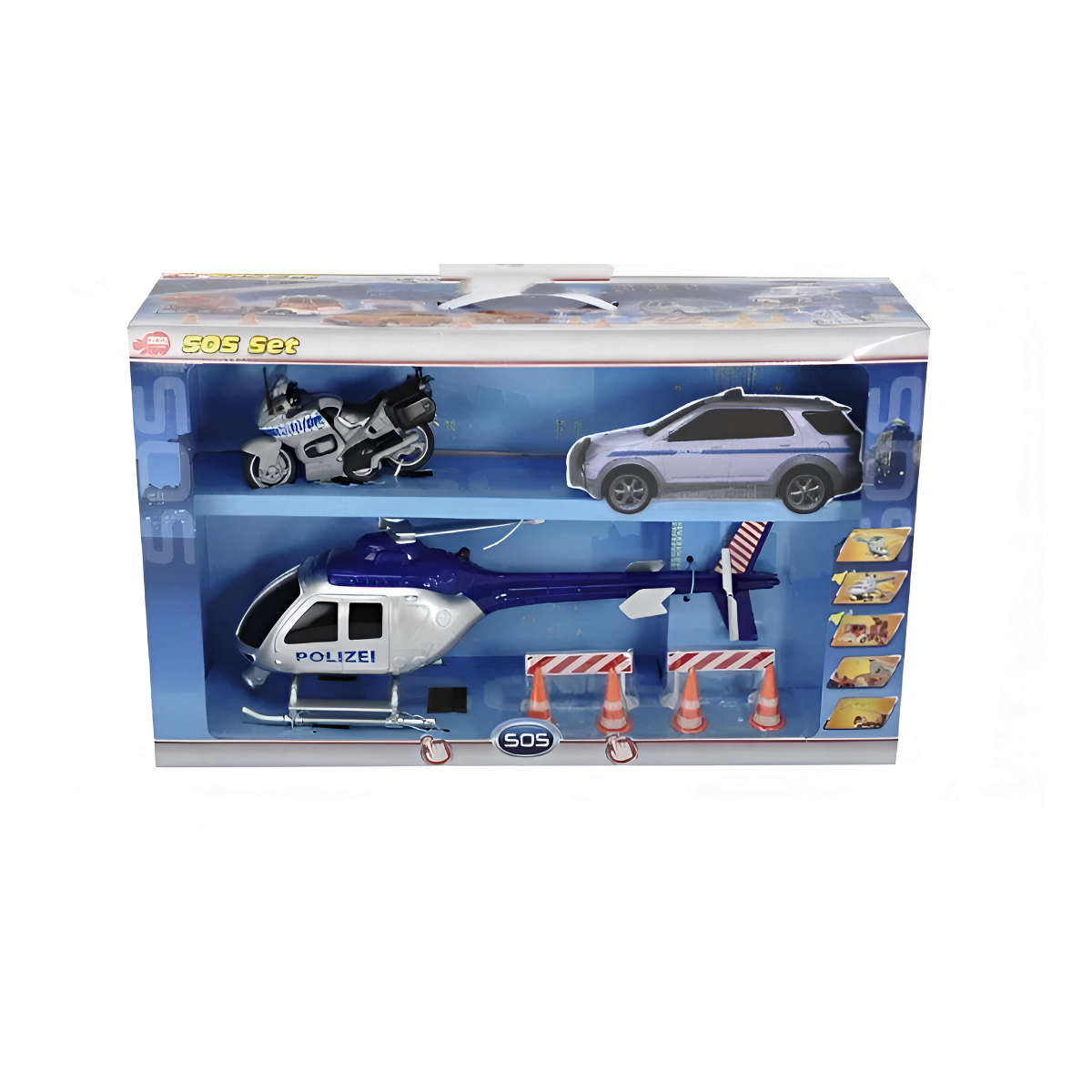 Игровой набор техники Dickie Toys спасательный (3313323) для мальчика от 3 лет