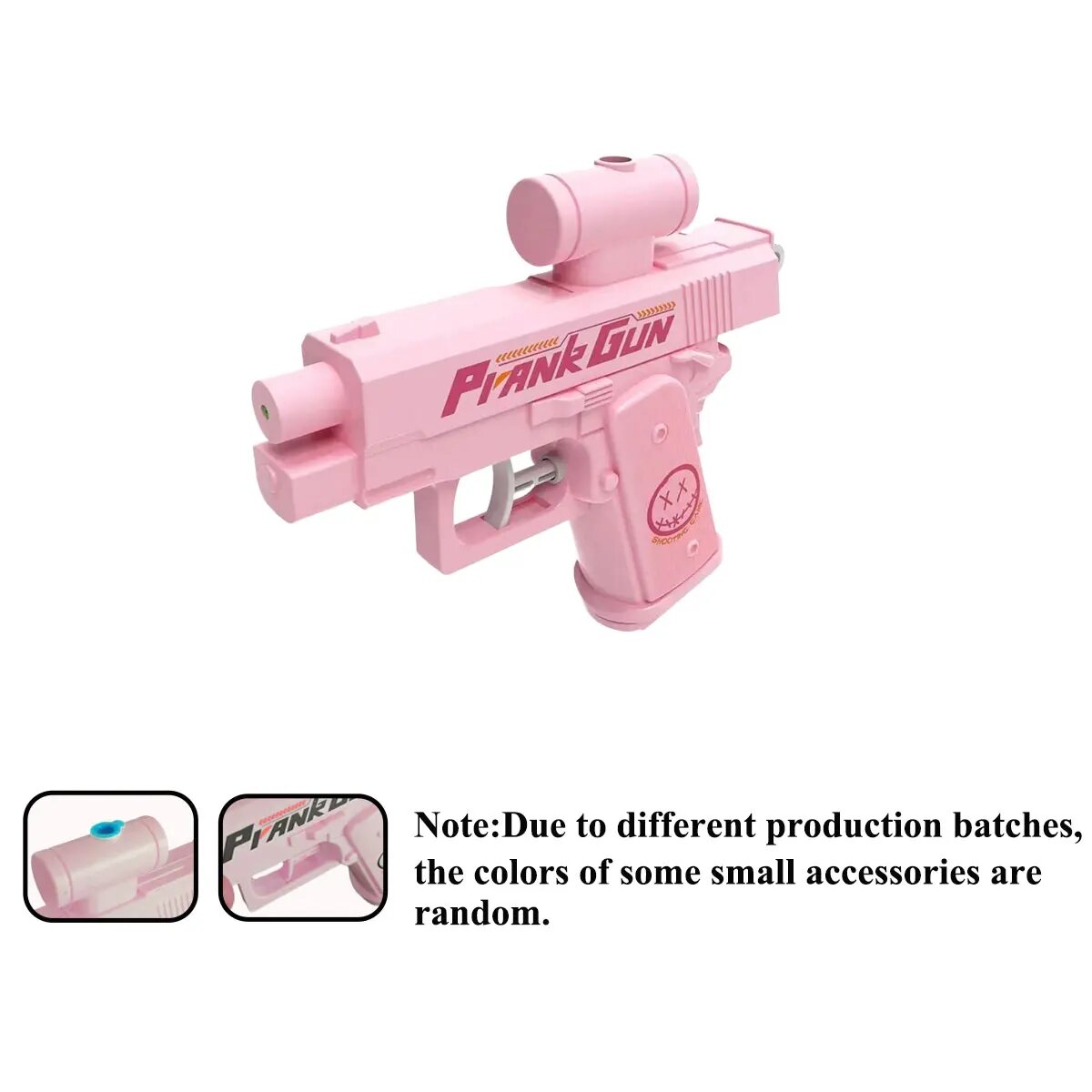 Розовый водяной пистолет-приколка Prank Gun