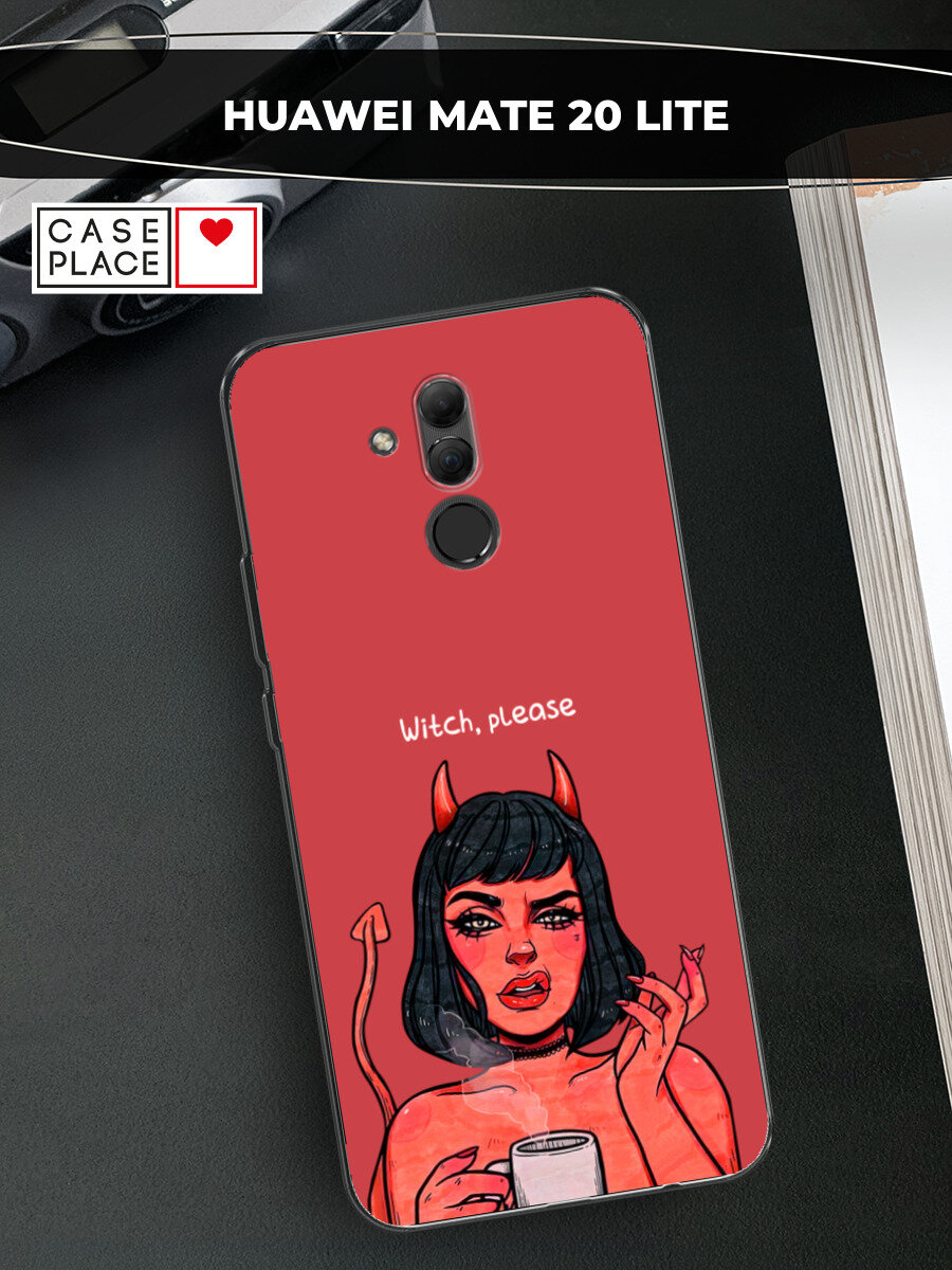 Чехол на Huawei Mate 20 Lite / Хуавей Мате 20 Лайт с принтом Evil Girl