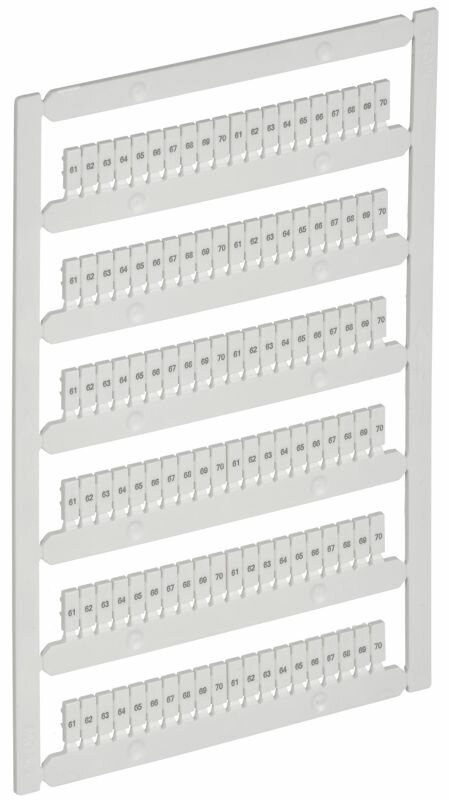 Маркер для CP 1.5кв. мм "61-70" ARMAFIX IEK AF-CT10D-M-D15-07