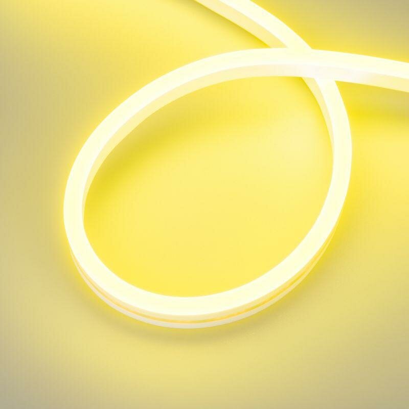 Лента светодиодная AURORA-PS-A120-16x8mm 24V Lemon 10Вт/м IP65 2835 герметичная (уп.5м) Arlight 036693