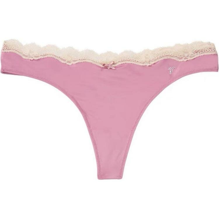 Женские трусы стринги Victoria's Secret, розовые, L EU, 1 шт.