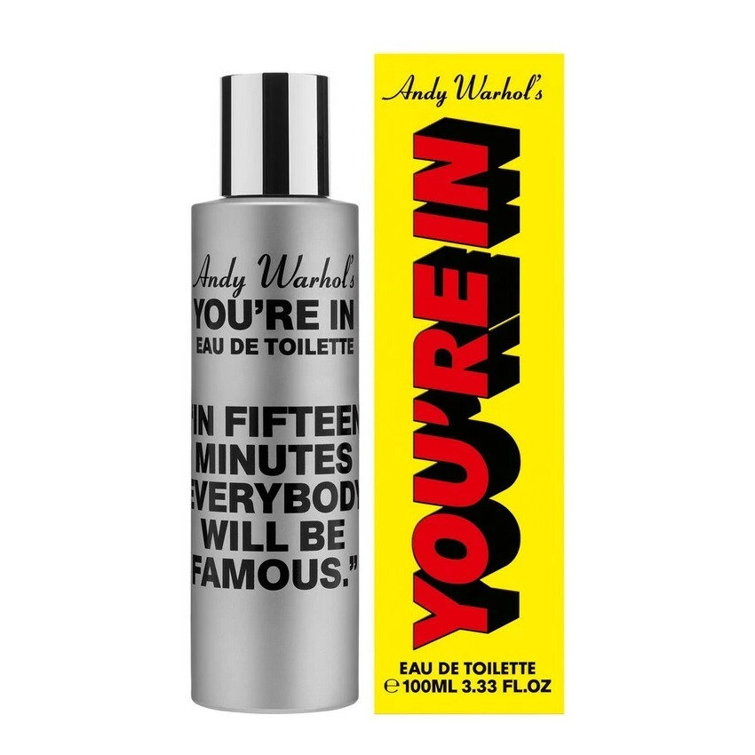 Туалетная вода Comme Des Garcons Andy Warhol In Fifteen Minutes Everybody Will Be Famous 100 мл