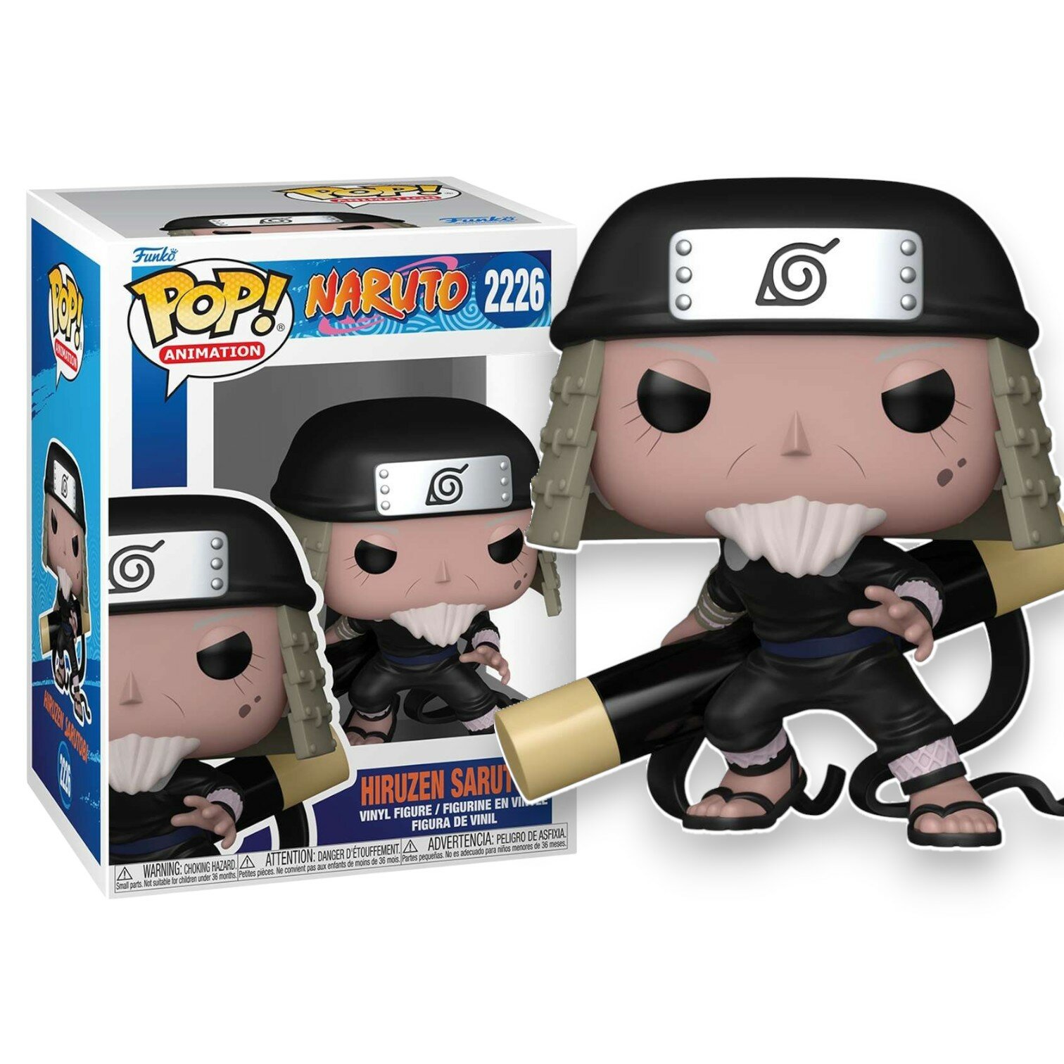 Фигурка Хирузен Сарутоби Наруто "Naruto Classic Hiruzen Sarutobi" от Funko POP! 2226