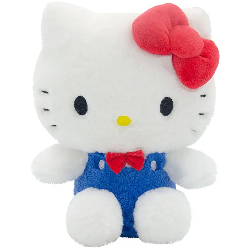 MINISO Оригинальные плюшевые игрушки Sanrio Hello Kitty и My Melody размером 22-30 см, идеально подходящие в качестве подарка на день рождения для ребенка,