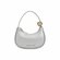 Сумка CHARLES & KEITH, фактура плетеная, серебристый