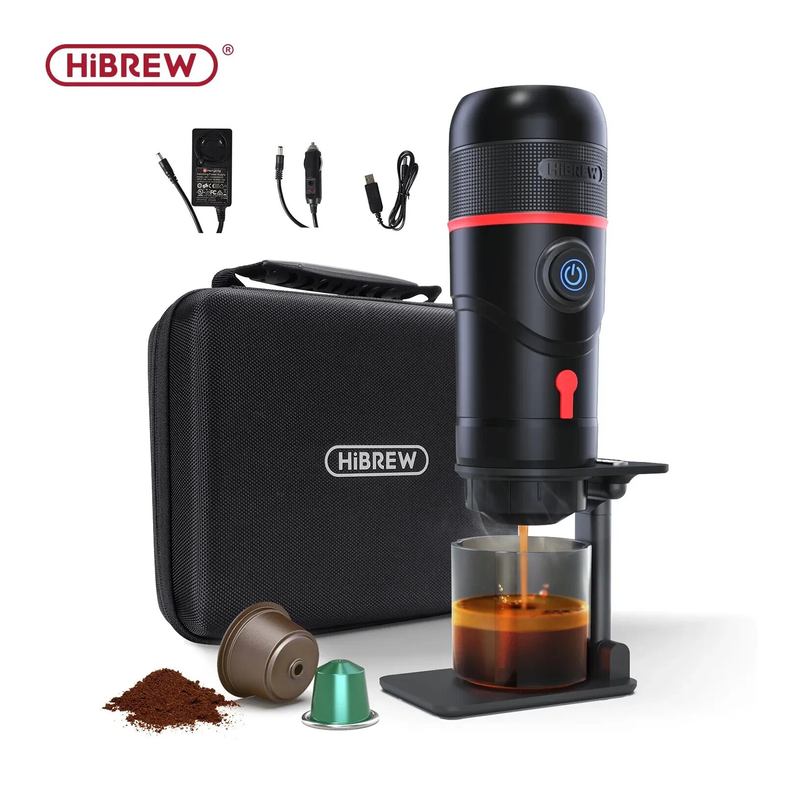 HiBREW Портативная кофемашина H4 EU Plus