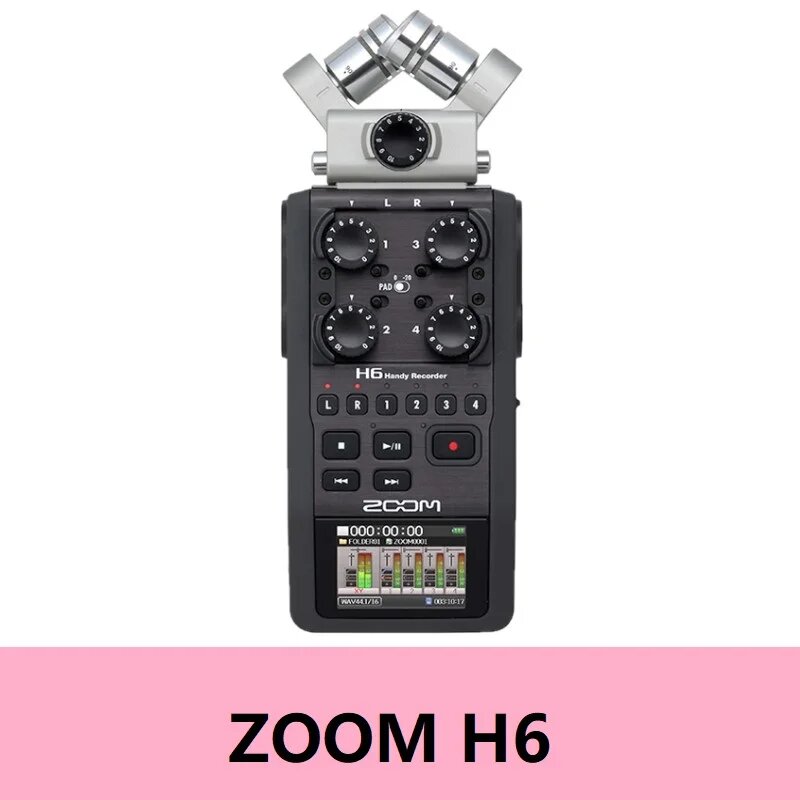 Zoom H6 BLK цифровой рекордер