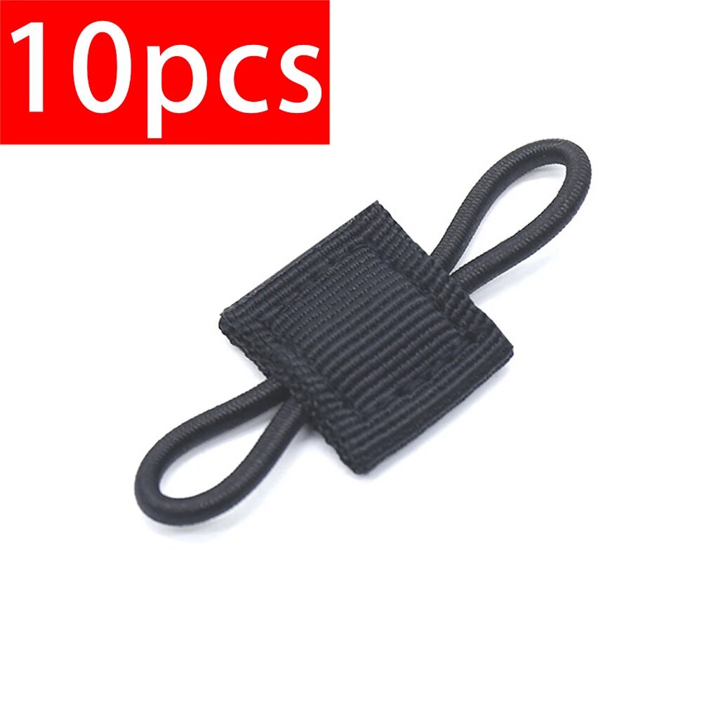 Тактические крепления для антенн Molle, 10 шт. black
