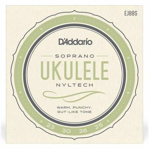 D'ADDARIO EJ88S струны для укулеле сопрано, серия Nyltech