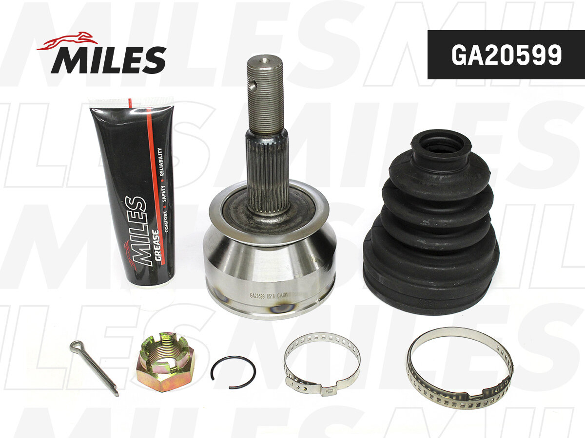 MILES ШРУС наружный передний NISSAN PATHFINDER R51M/NAVARA D40M 2.5DCI 05- AWD MT (GKN 304890) GA20599