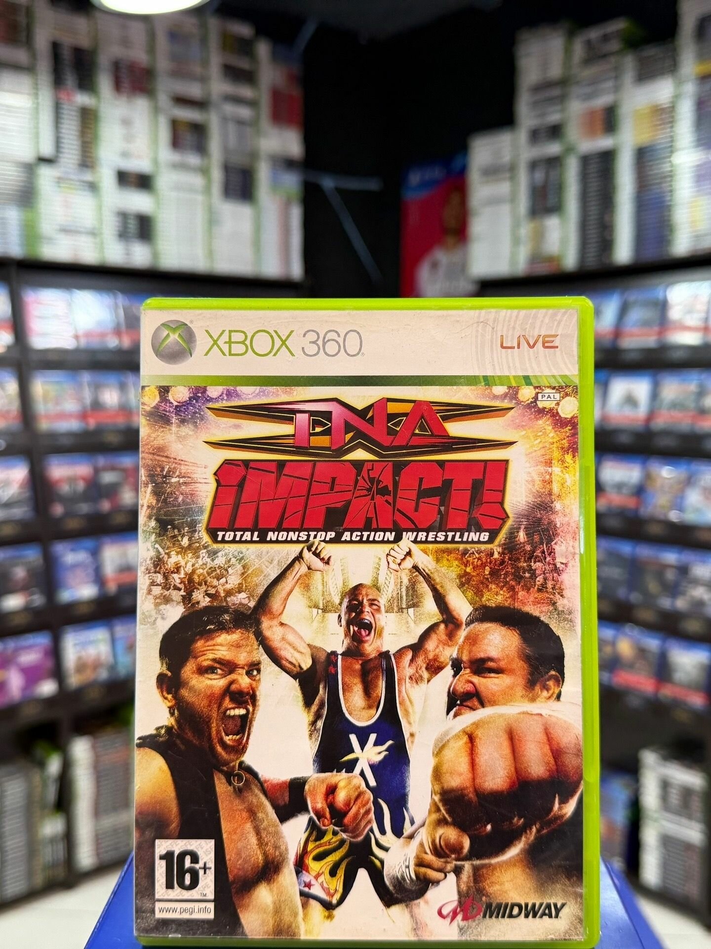 Игра TNA Impact! Total Nonstop Action Wrestling (Xbox 360) (Box)