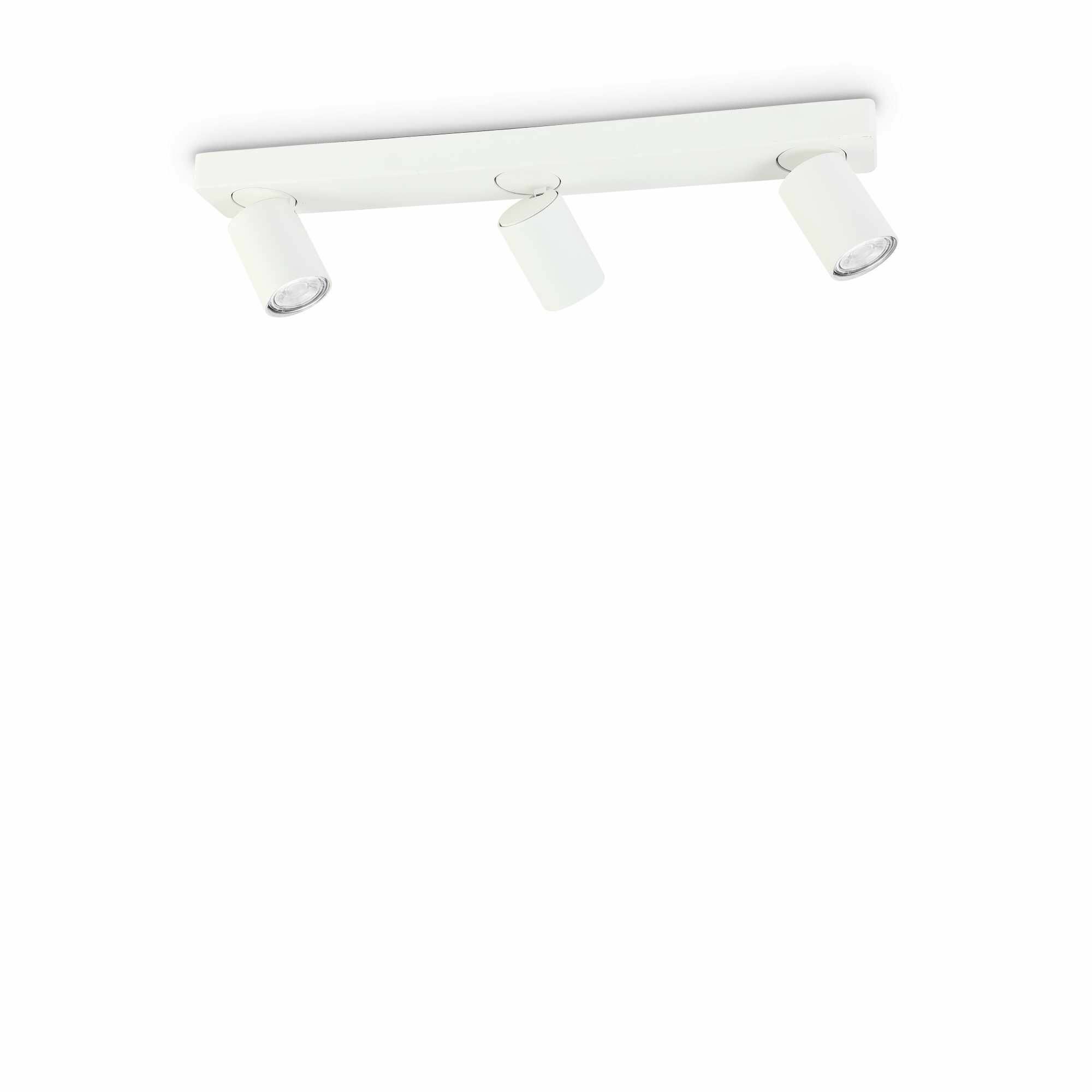 Светильник потолочный ideal lux Rudy PL3 Round макс.3x35Вт IP20 LED 230В Алюминий Белый 229065.