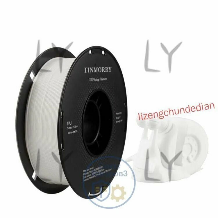 Пластик TPU для 3D принтера Tinmorry 95A, белый