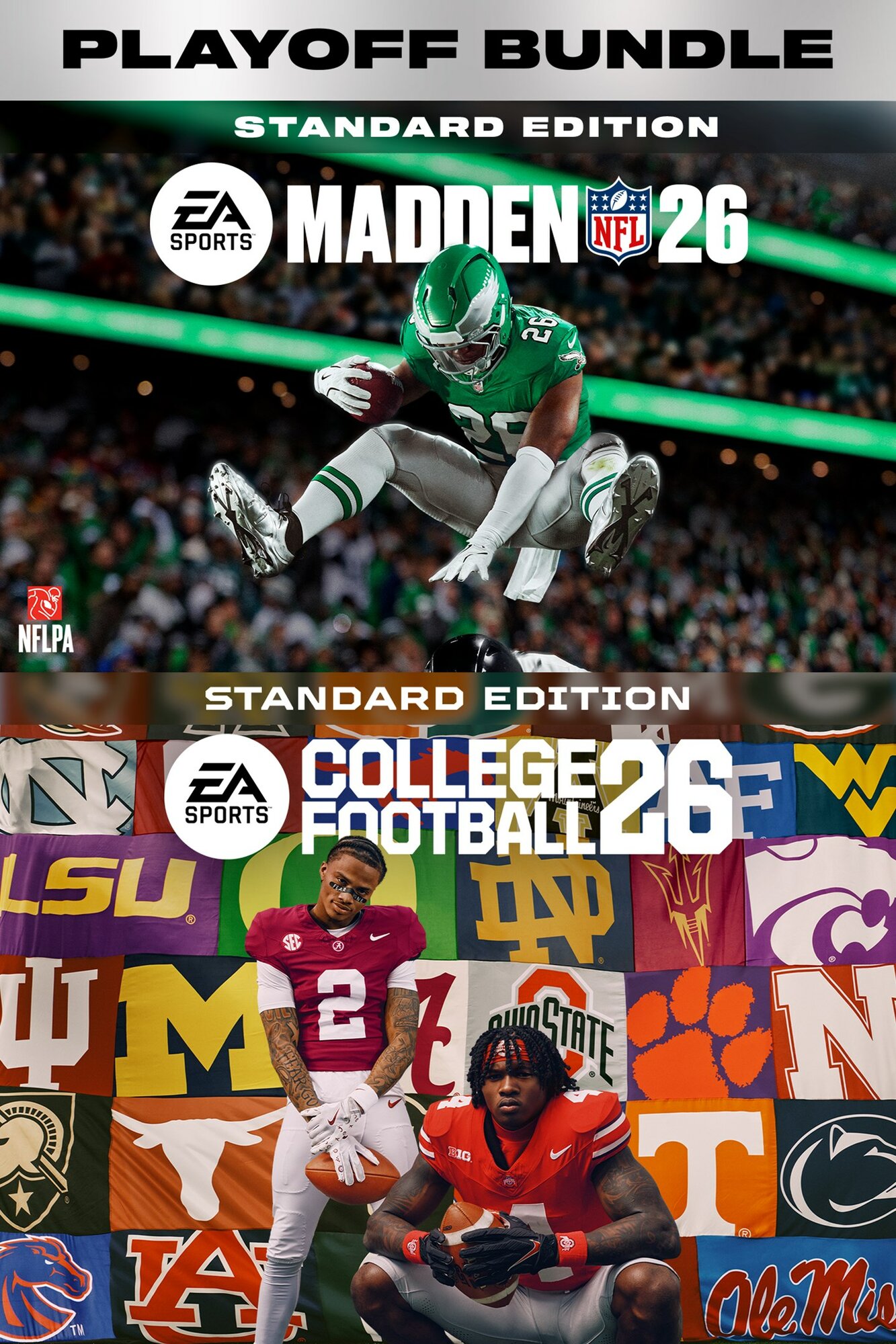 Набор Playoff Bundle (Madden NFL 26 Standard Edition & College Football 26 Standard Edition) — Xbox Series X|S — Цифровая версия