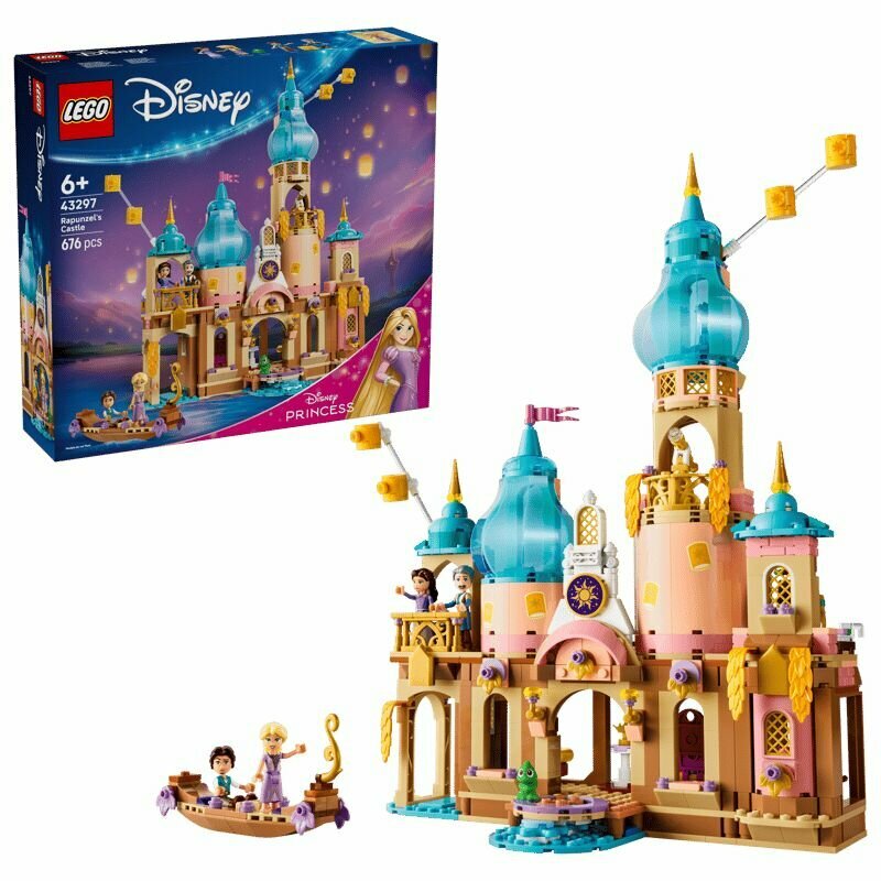 Конструктор LEGO DISNEY - Замок Рапунцель, 676 эл. - Лего Дисней 43297