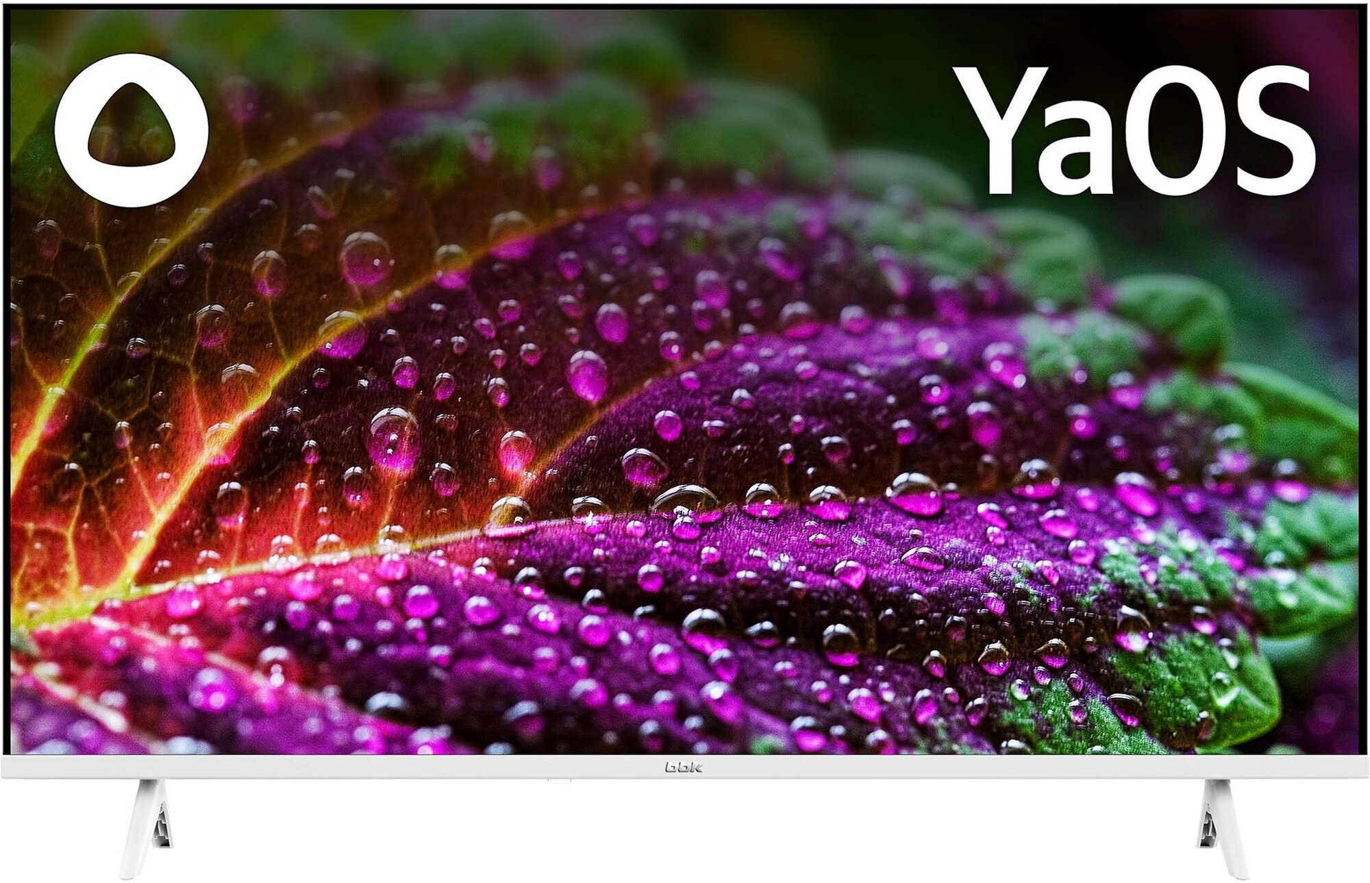 Телевизор LED BBK 40" 40LEX-7244/FTS2C (W) Smart YaOS Frameless белый/FULL HD/60Hz/DVB-T2/DVB-C/DVB-