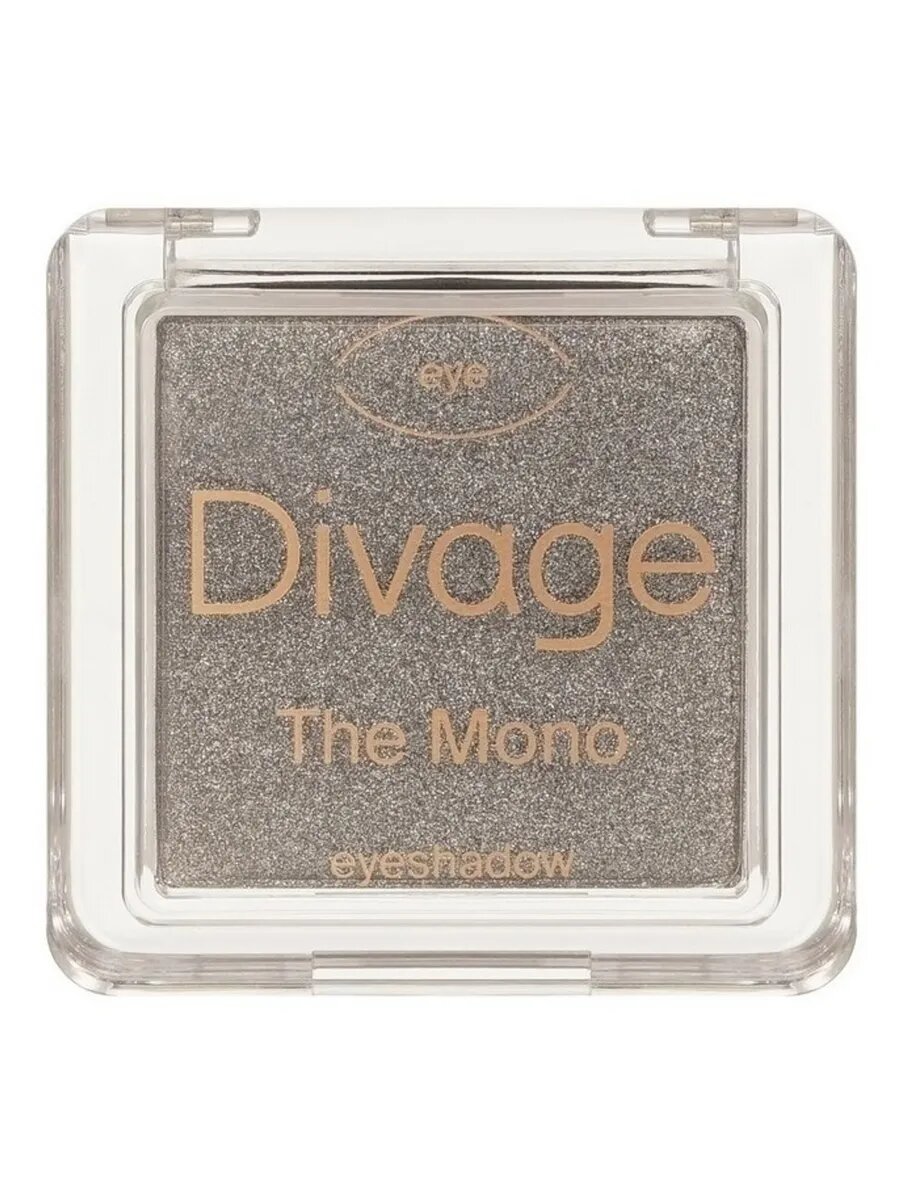 Тени для век Divage The Mono Eyeshadow графит 4 г