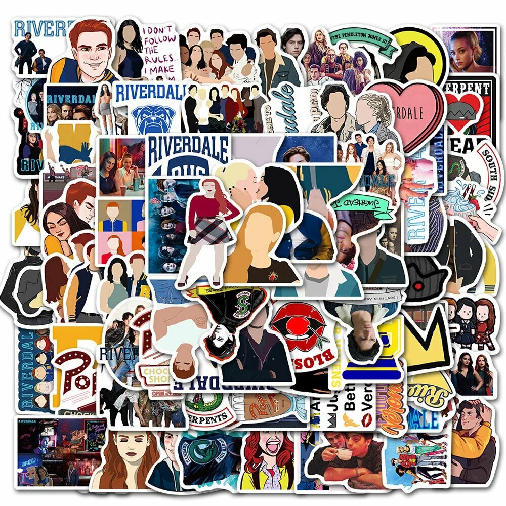 Наклейки Riverdale Rspctou 30PCS