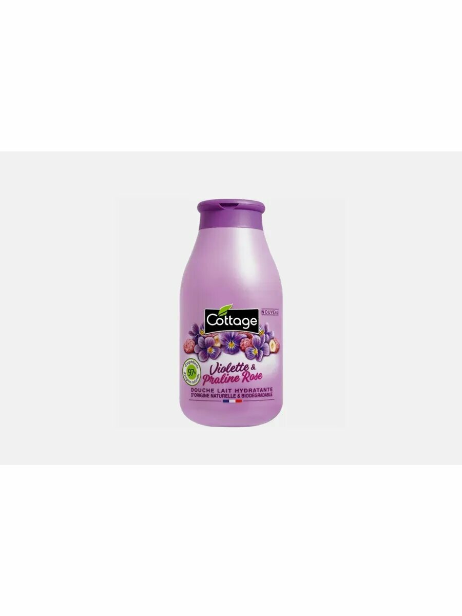 Cottage VIOLET & PINK PRALINE Молочко для душа увлажняющее 250мл